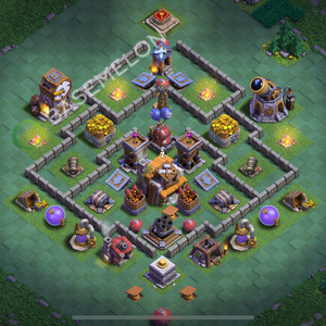Best Builder Hall 5 Base Layouts • BH5 COC Base Links
