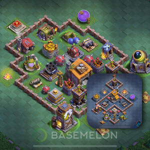 Best Builder Hall 6 Base Layouts • BH6 COC Base Links