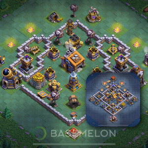 Best Builder Hall 9 Base Layouts • BH9 COC Base Links