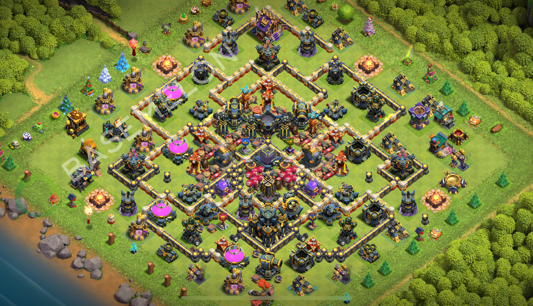 NEW! Town Hall 17 Trophy/Defense COC Base Layout 2026 with Copy Link ...
