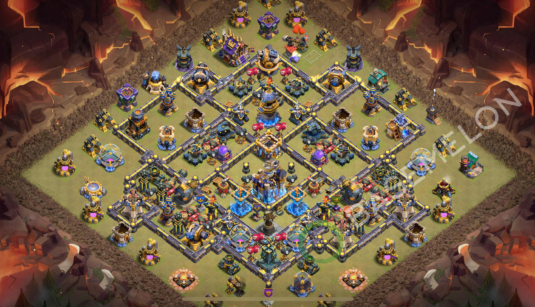 NOUVEAU! Hôtel de Ville 18 Guerre GDC COC Village 2026 avec le Lien ...