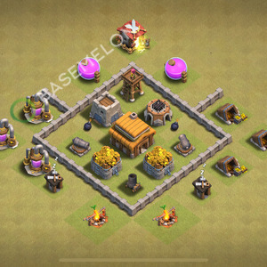 Best TH3 Base Layouts 2024 • Town Hall Level 3 COC Base